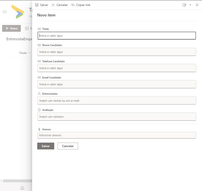 Power Apps: personalize um formulário de lista do SharePoint - Trinapse